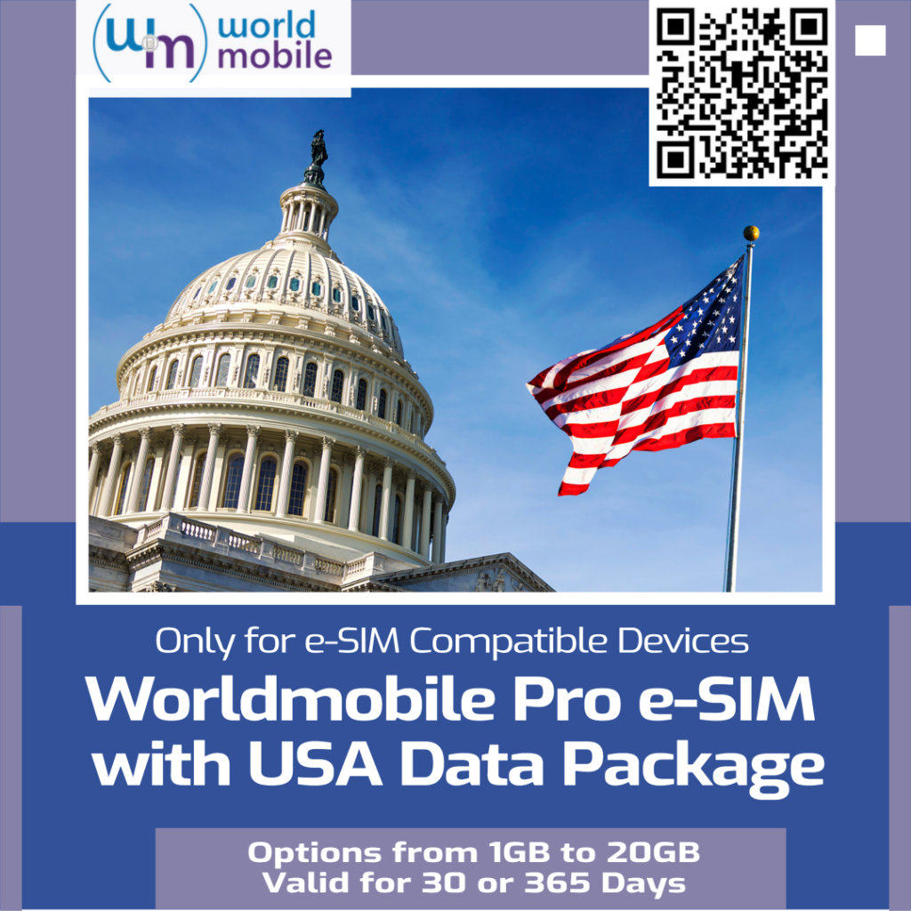 eSIM with USA Data – Convenient Global Coverage - WorldMobile